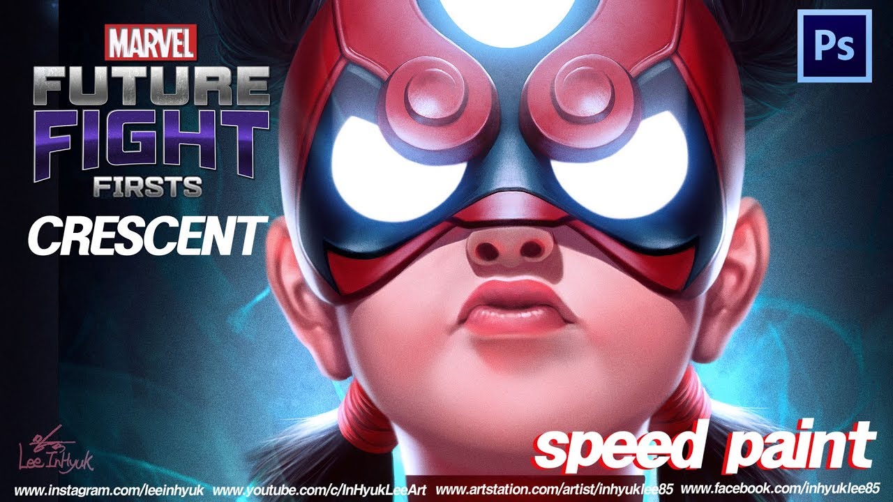 【MARVEL FUTURE FIGHT】 FIRSTS: CRESCENT#1 (마블 퓨처 파이트:크레센트) By.InHyuk Lee ...
