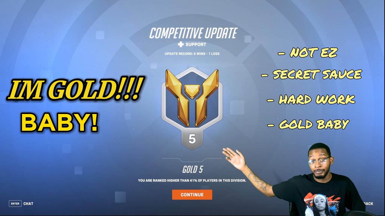 IM GOLD! | OVERWATCH 2 - YouTube