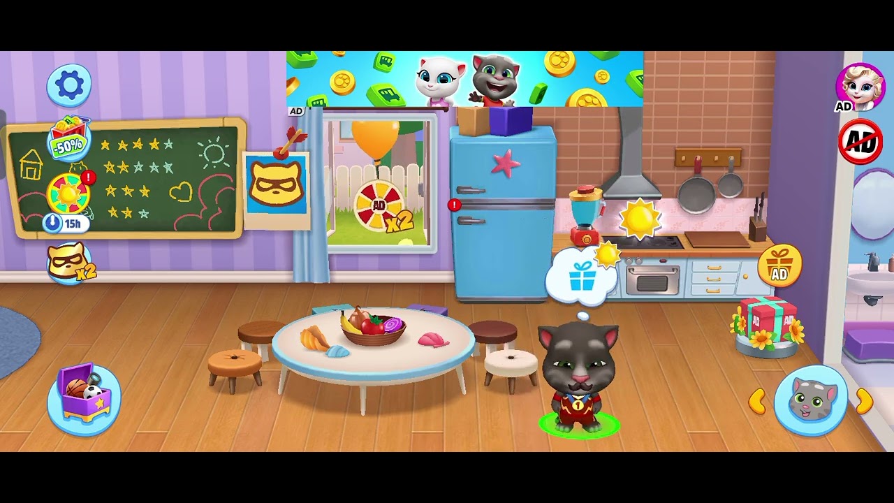 Talking Tom friends gameplay (Part 3) @TalkingFriends @TalkingTom ...