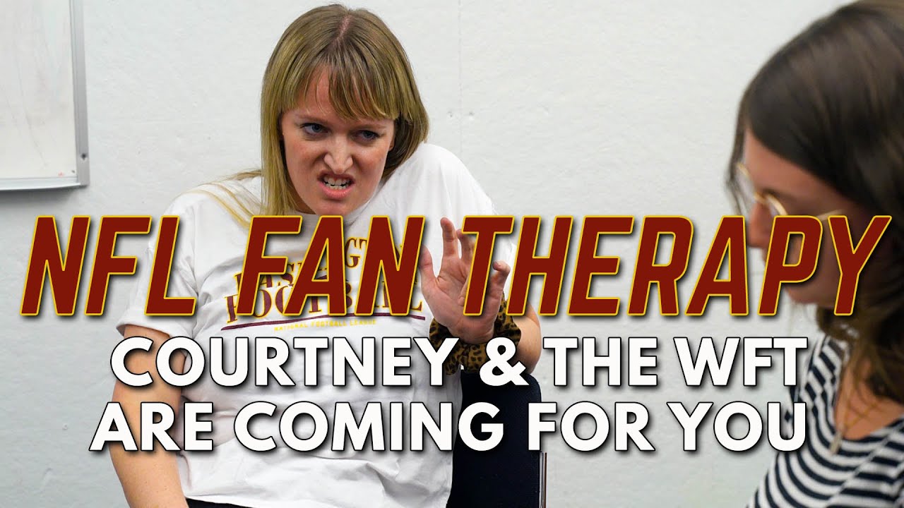 NFL FAN THERAPY: Courtney & The WFT Are Coming For You - YouTube