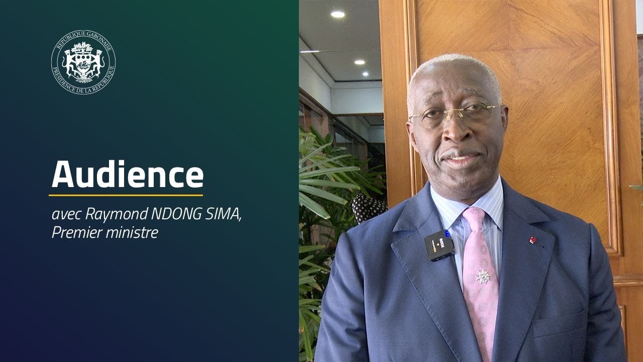 Interview d'audience avec Raymond Ndong Sima, Premier ministre de la ...