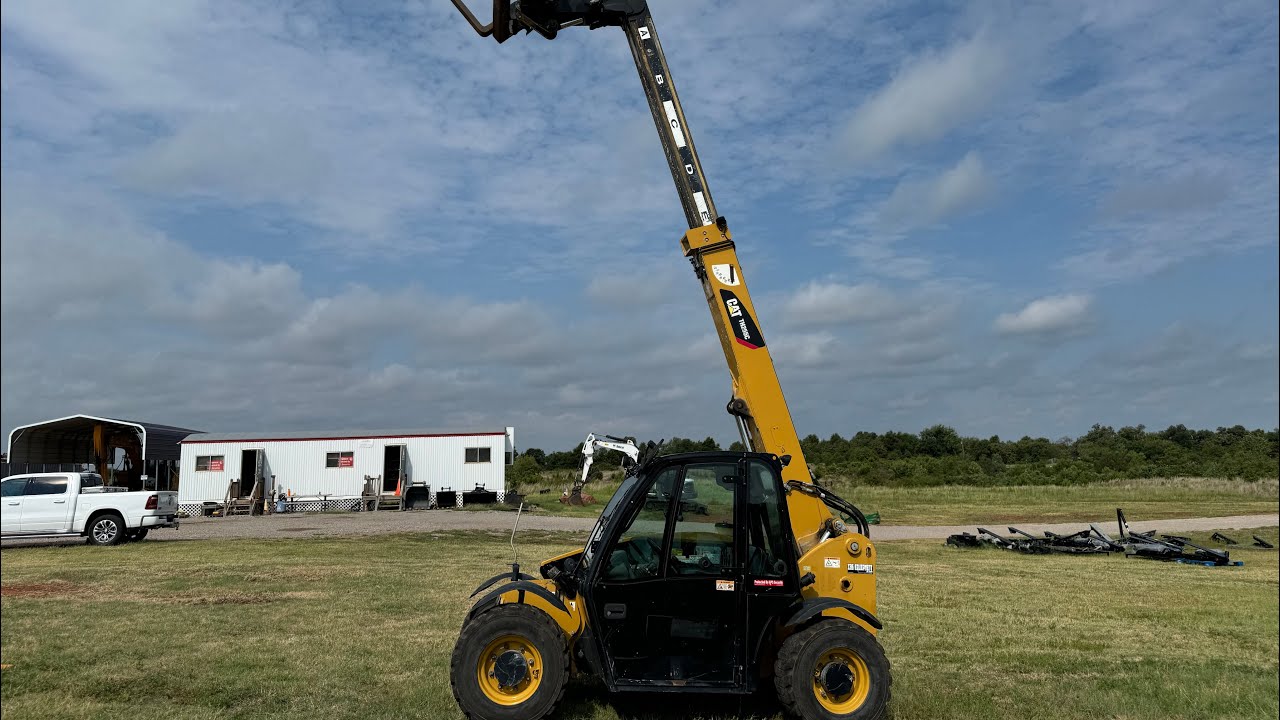Caterpillar TH255C Telescopic Handler - Compact Telehandler For Sale ...