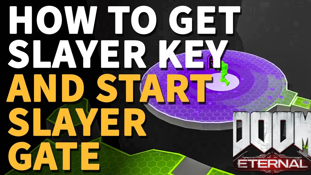 Slayer Key Cultist Base Doom Eternal Purple Secret (Unlock Slayer Gate ...