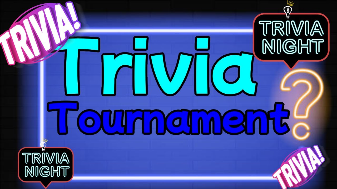 LIVE TRIVIA TOURNAMENT - YouTube