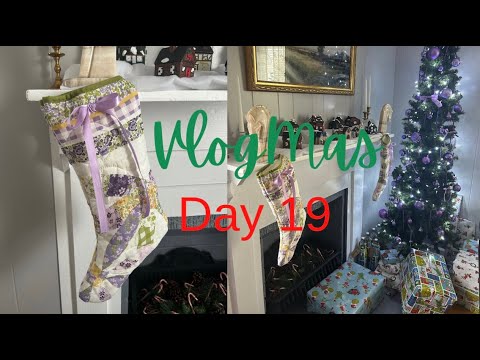 VLOGMAS 19 | Home made stockings