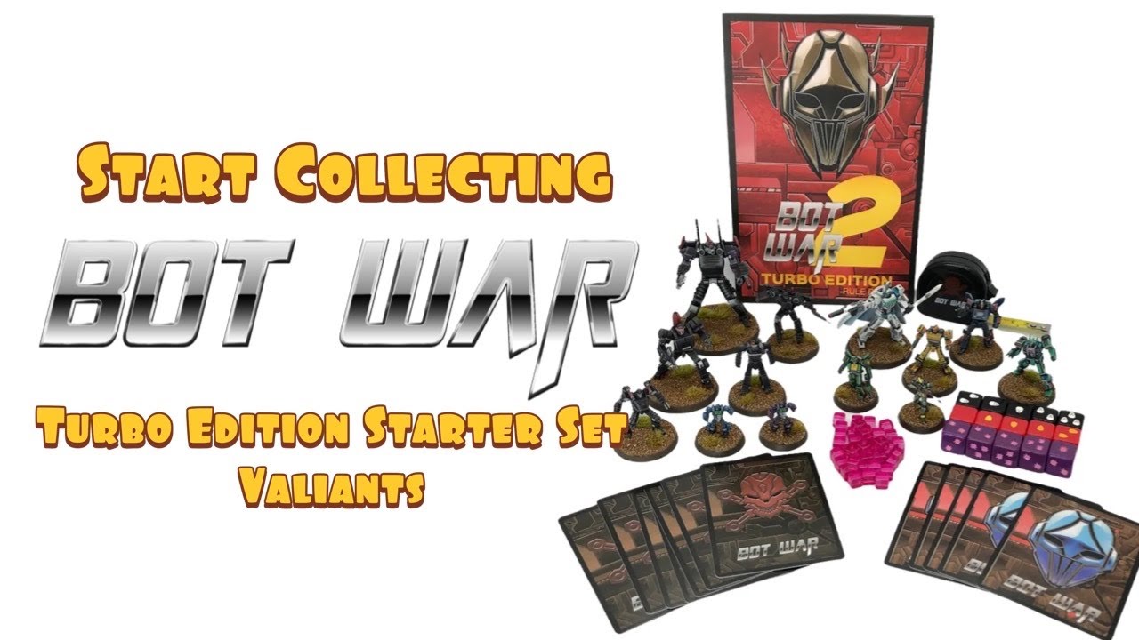 Start Collecting Bot War: Turbo Edition Starter Set - Valiants - YouTube