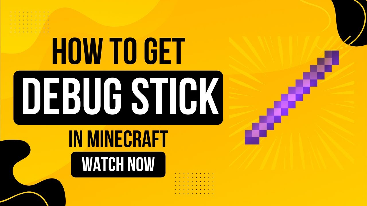 How to get Debug Stick in Minecraft - YouTube