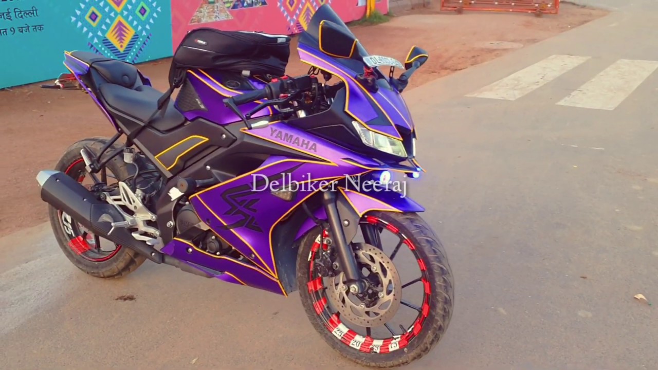 Never Seen THIS Before 🔥YAMAHA R15 V3 BS6 2020 MODIFIED in INDIA🔥 - YouTube
