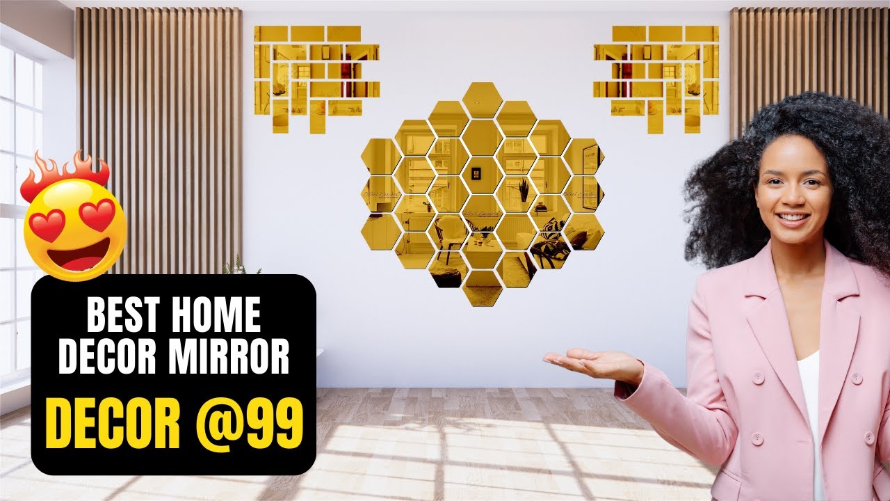 Top 10 Mirror Stickers For Home Decoration | 3D Acrylic Mirror Sticker ...