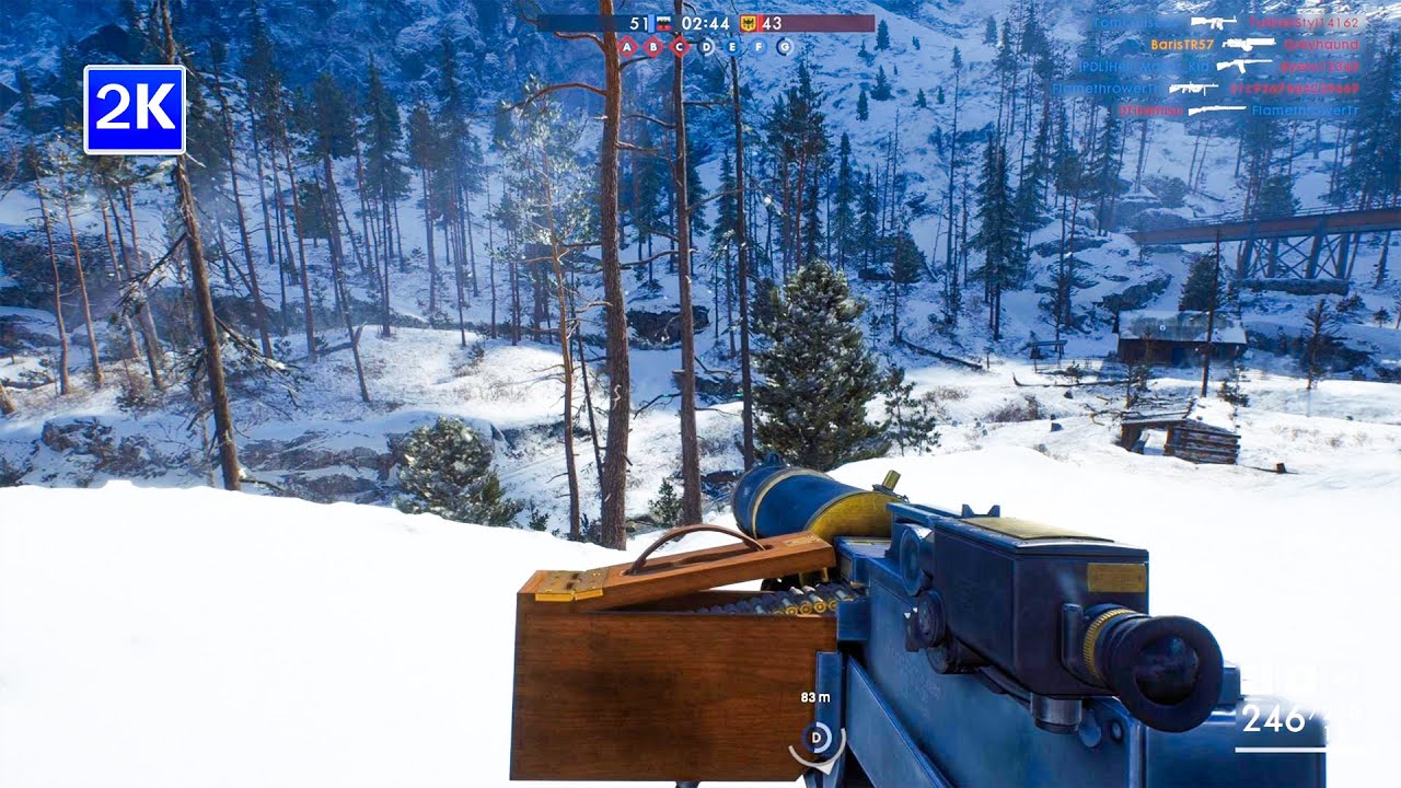 BF1 - M1917 MG Telescopic | King of the Game - YouTube