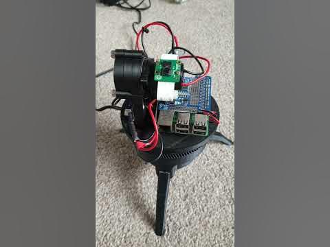 Raspberry Pi Object Tracking Turret - 4: Tilt mechanism - YouTube
