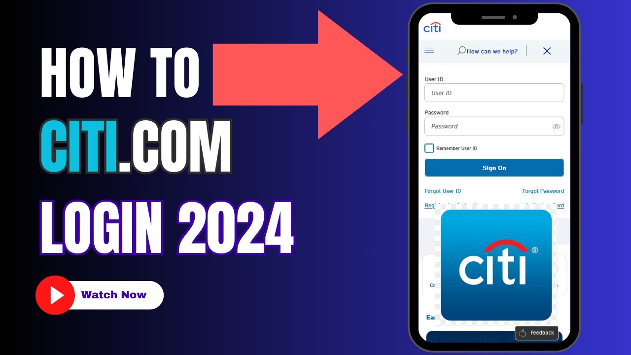 Citi.com Login:⏬👇How to Login Your Citi Bank Credit Card Account 2024 ...