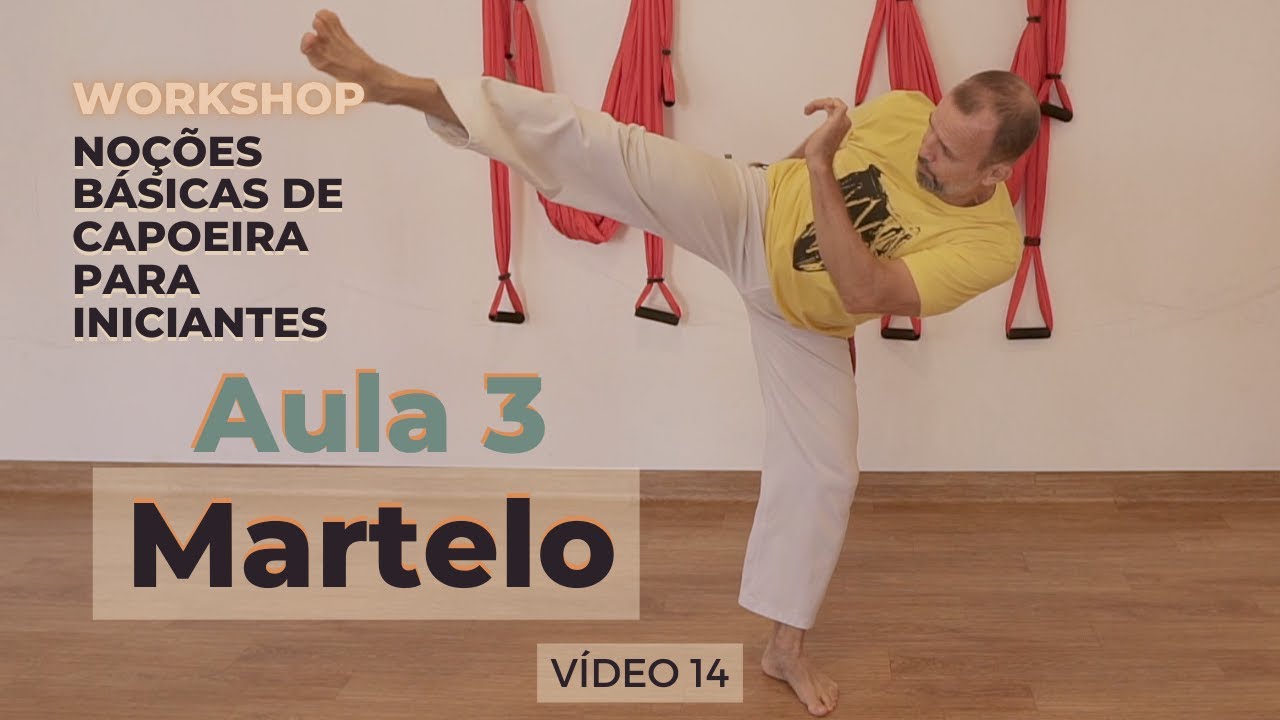 Curso de Capoeira - Noções Básicas para Iniciante - Vídeo 14 - Aula 3 ...