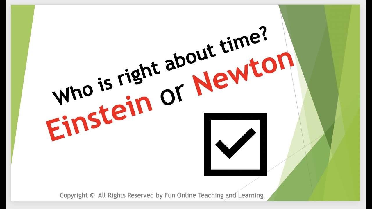 Time management! What did Einstein and Newton say about the time ...