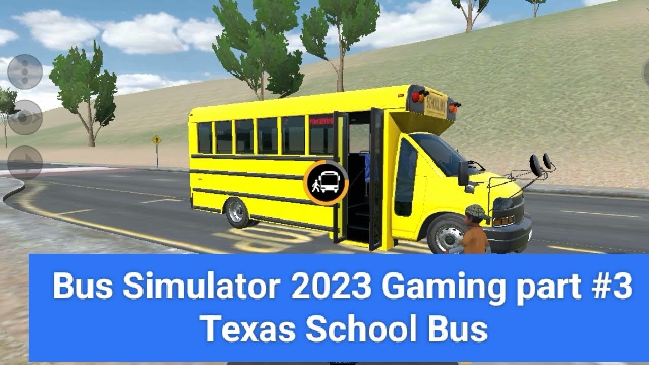 Bus Simulator 2023 Gaming Texas School Bus Part #3 - YouTube