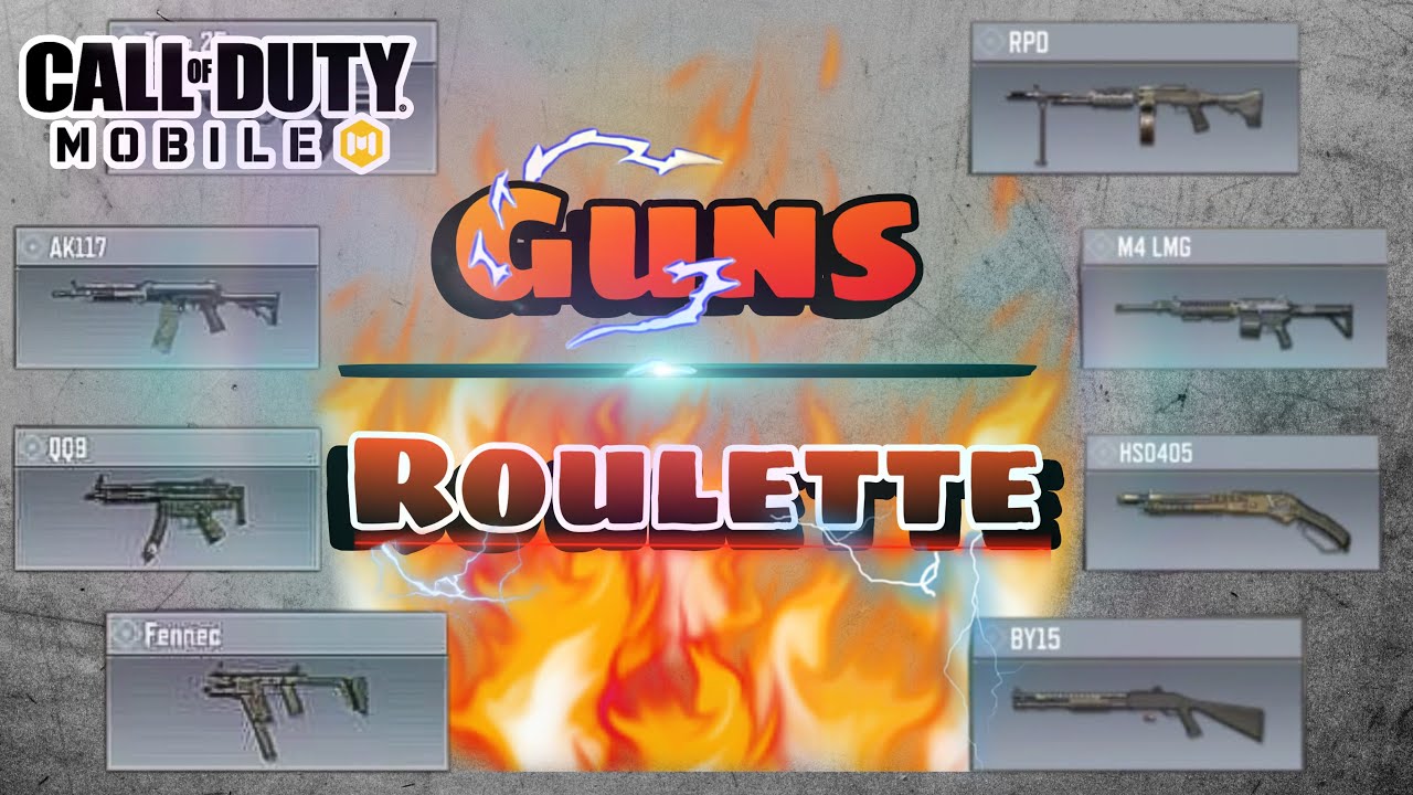 Guns Roulette (New Challenge) ~ Call of Duty Mobile CODM - YouTube