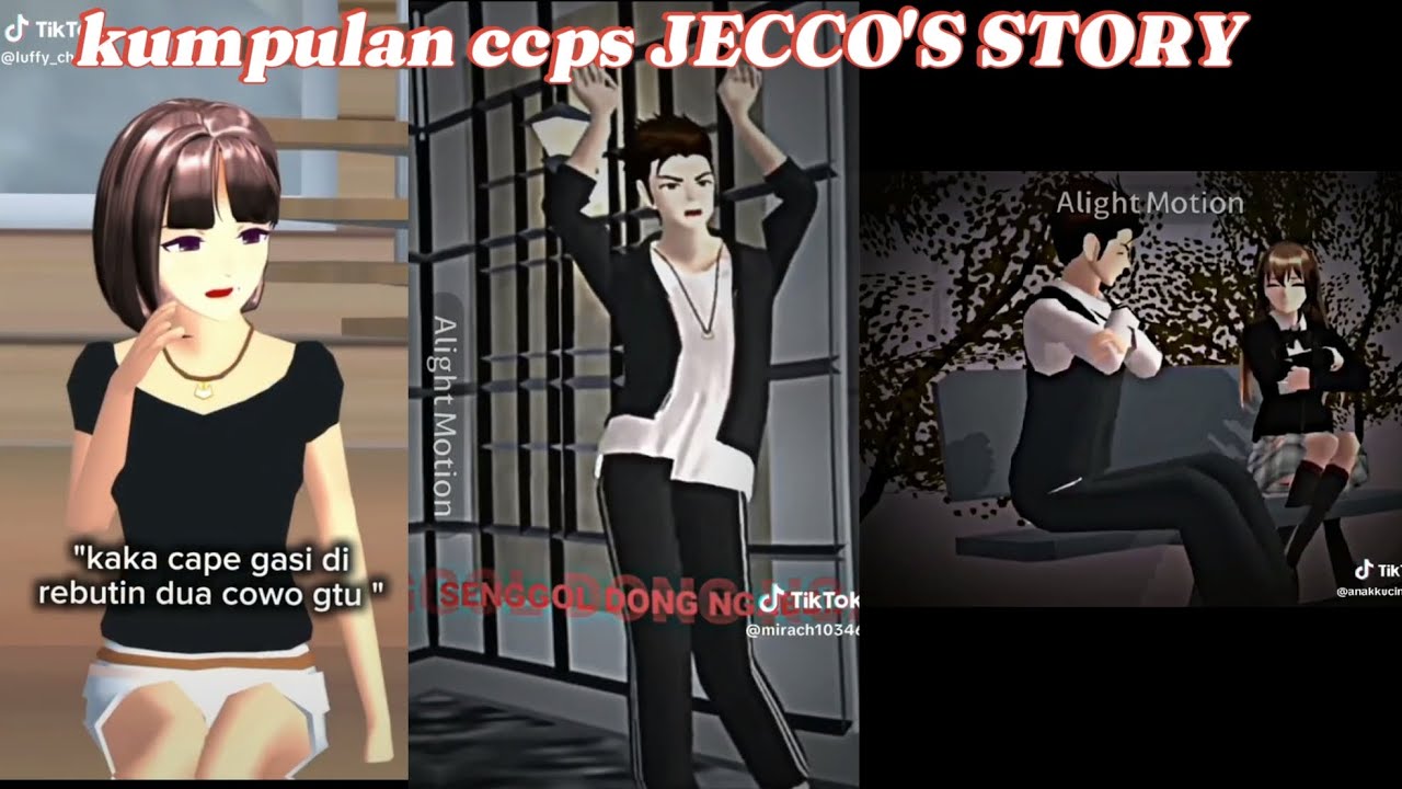 || kumpulan ccp/jj drama sss JECCO'S STORY || #sakuraschoolsimulator #ccpsss #sakurajedagjedug ...