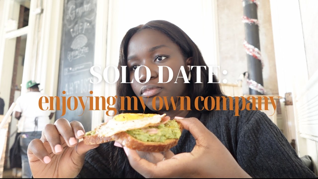 A VISUAL DIARY | let's go on a solo date: coffee shop, shopping and ...
