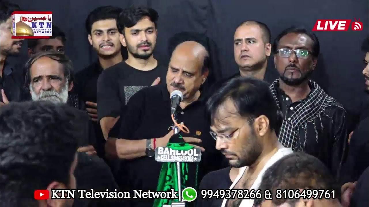 KTN LIVE MAJLISE AZA SALANA 1 RABI UL AWWAL 1445 AT. ULOOME HYDERI DARULSHIFA HYD TS - YouTube
