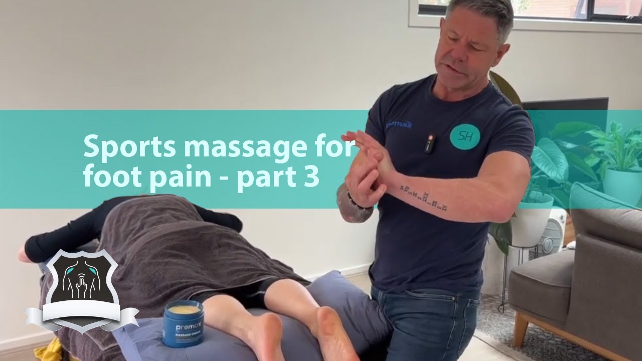 Abductor digiti minimi | Sports massage for foot pain, part 3 - YouTube