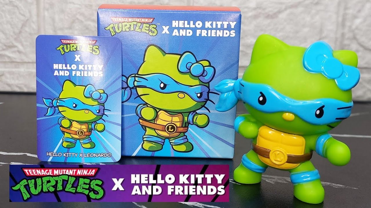 Unboxing | McDonald's TMNT x Hello Kitty & Friend - Hello Kitty x ...