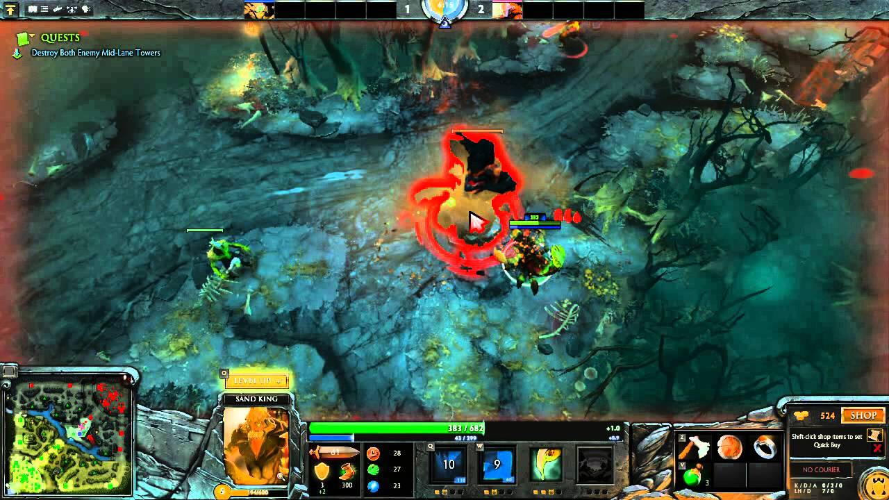Dota 2 - gameplay 1 - YouTube