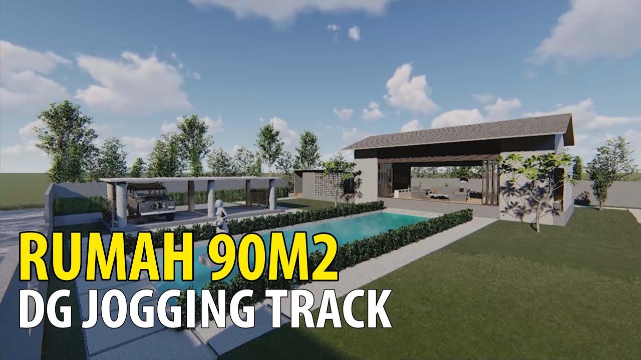DESAIN RUMAH 6X15 DG JOGGING TRACK - KEHIDUPAN ARSITEK (ARCHIVIZ) - YouTube