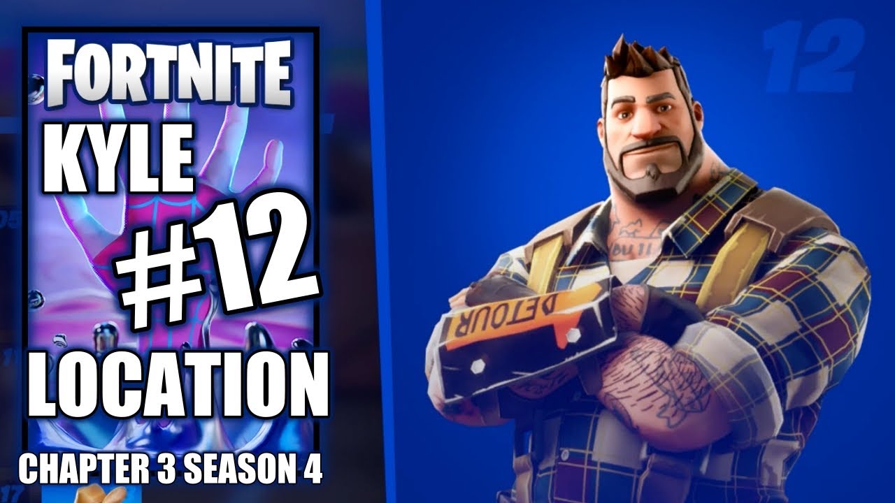 Fortnite - Kyle Character 12 Location - Chapter 3 Season 4 Paradise ...