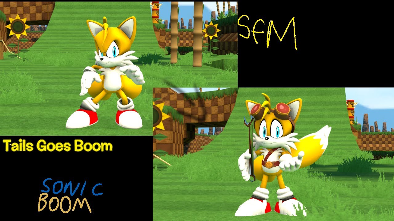 Tails Goes Boom Transformation SFM - YouTube