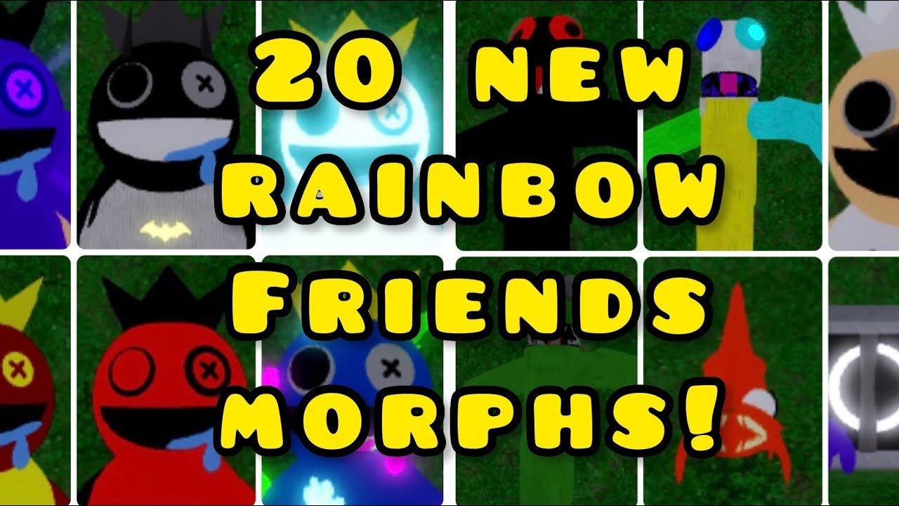 How To Get ALL 20 NEW RAINBOW FRIENDS MORPHS In “Rainbow Friends Morphs” | Roblox #roblox # ...