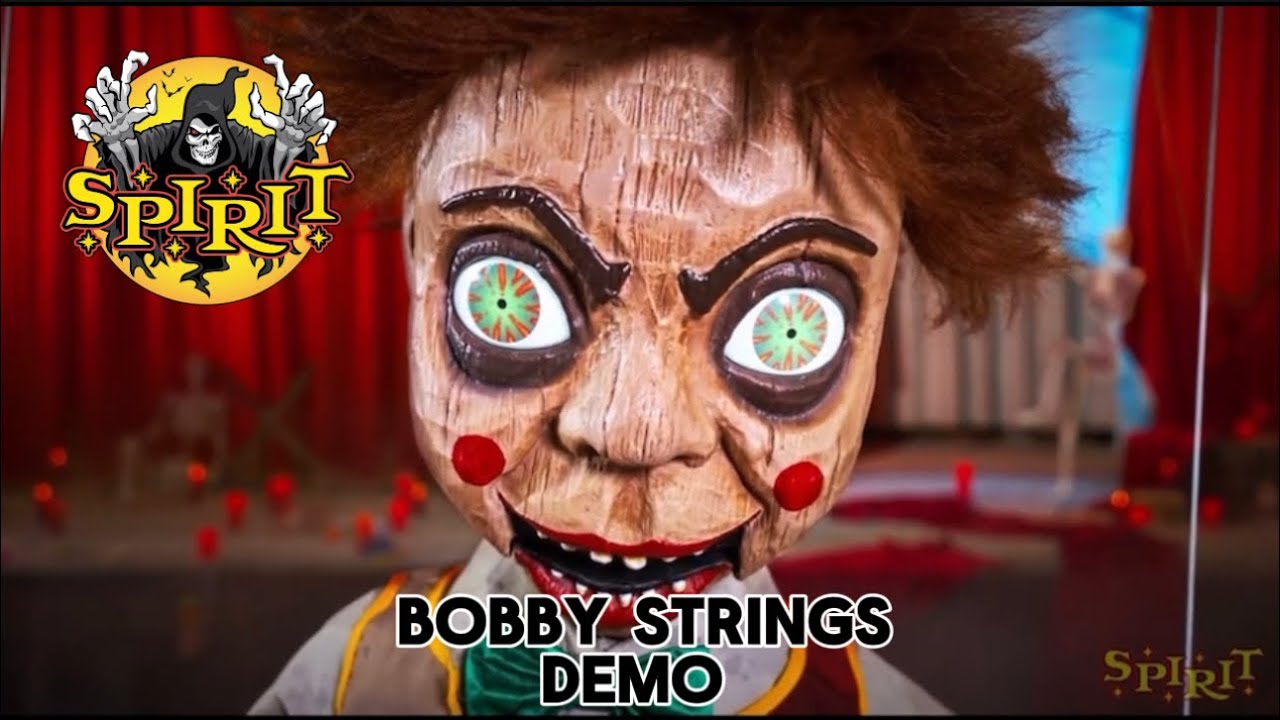 Spirit Halloween 2024 Bobby Strings Demo - YouTube