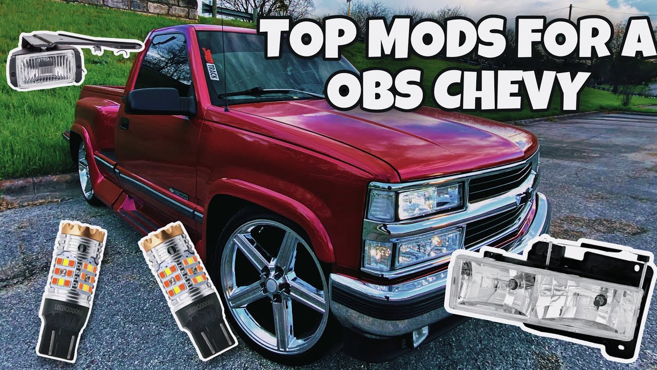 TOP MODS FOR A OBS CHEVY #OBSChevy #ModsForObsChevy - YouTube