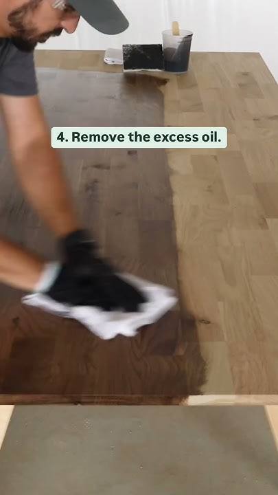 How to apply Rubio Monocoat Oil Plus 2C to furniture! - YouTube