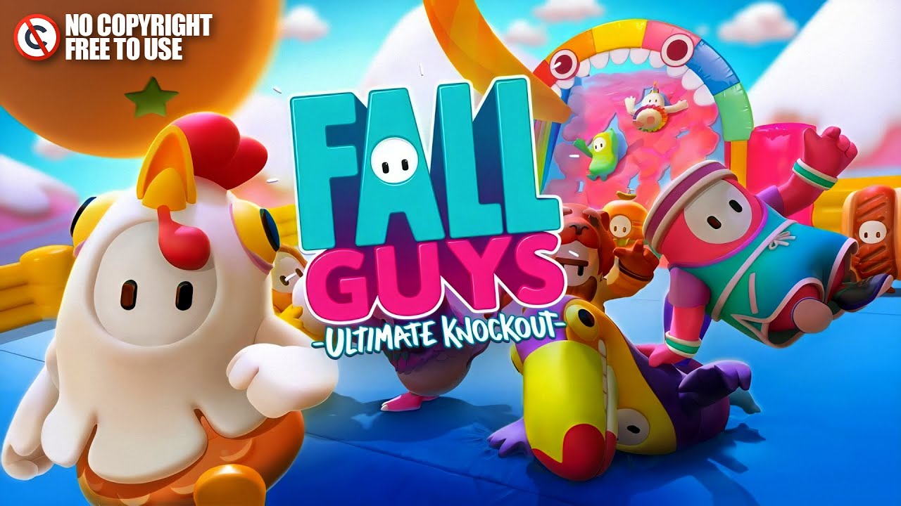 NO COPYRIGHT GAMEPLAY | Fall Guys | 01 | Free To Use Gameplay ...