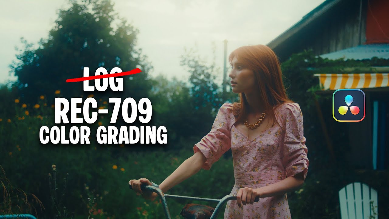 Como hacer Color Grading a videos en Rec.709 en Davinci Resolve - YouTube