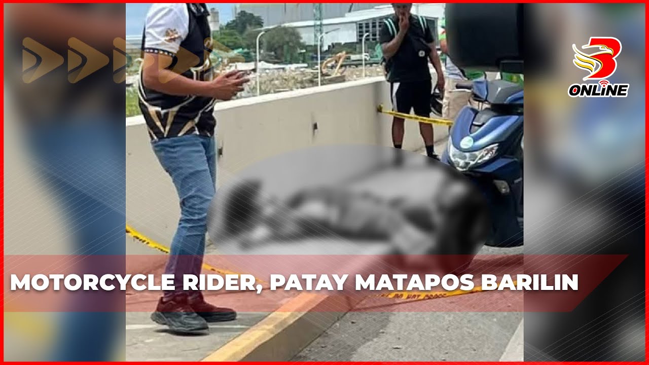 Motorcycle rider, patay matapos barilin - YouTube