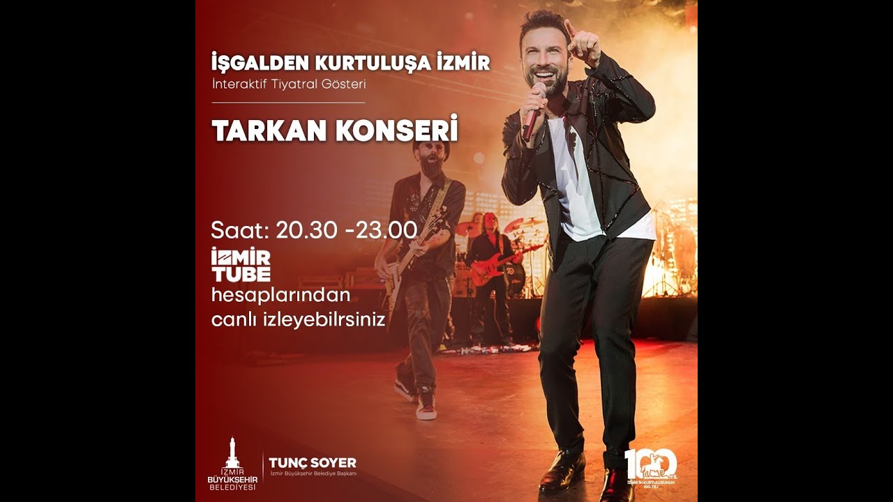 Gündoğdu Meydanı’nda Kurtuluşumuzun 100. Yılını Dj Ersin ve Tarkan ile Kutluyoruz! - Canlı - YouTube