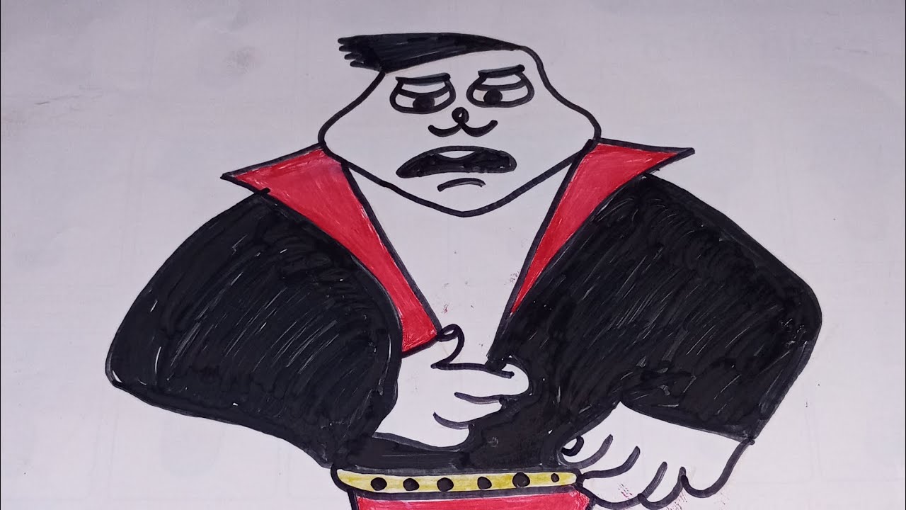 Bhoot Boss Ki Drawing। how to draw bhoot Boss। - YouTube