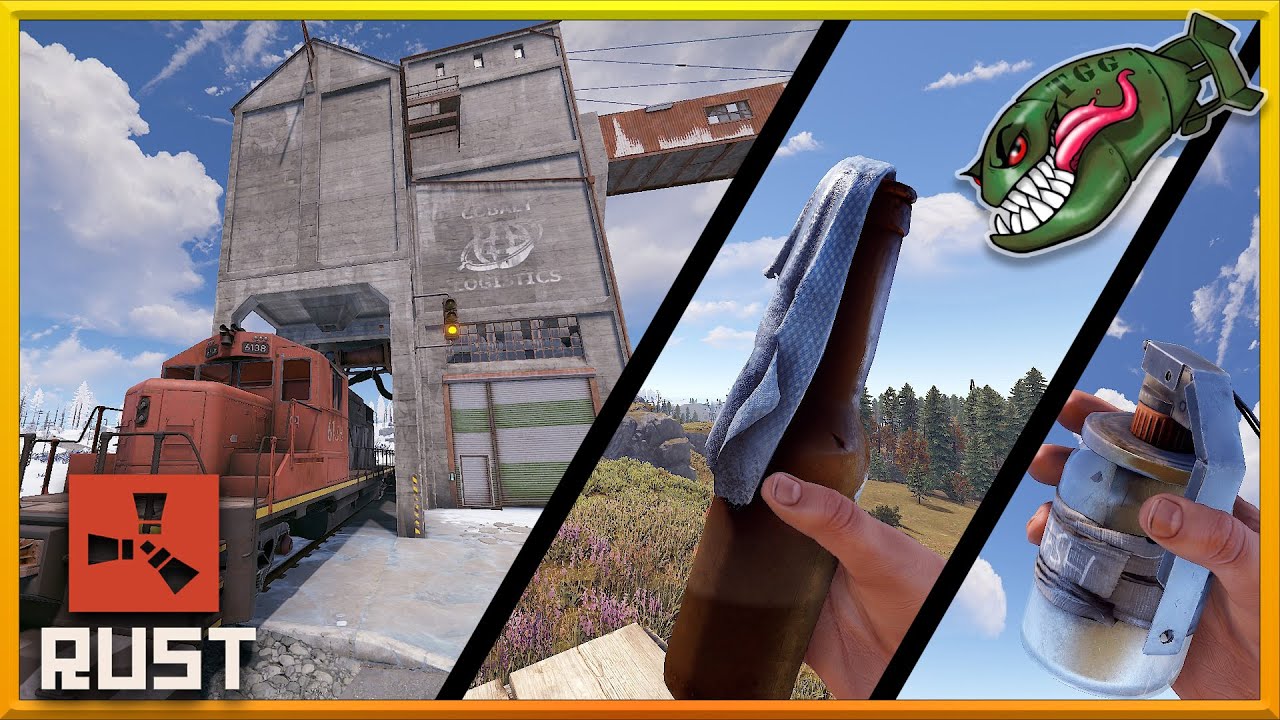 Rust What's Coming | Trainyard Update, Loot Wagons, Molotov & Flashbang ...