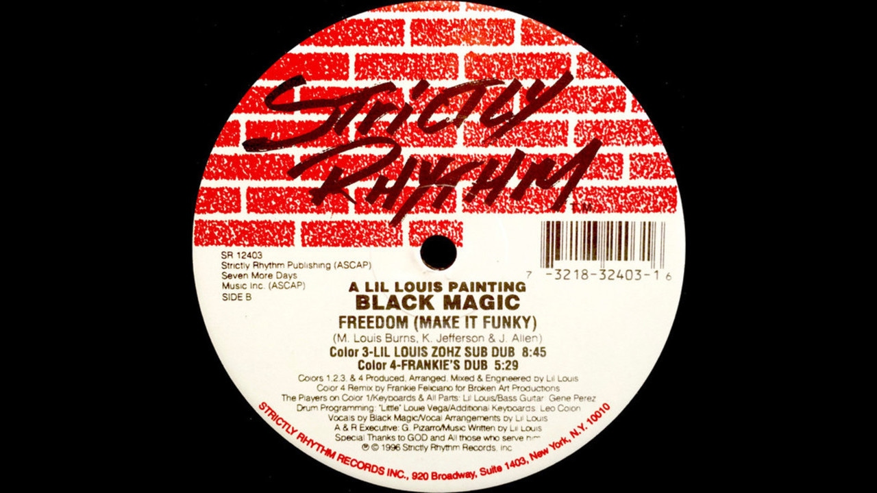 Lil Louis Painting Black Magic - Freedom (Make It Funky)Lil Louis Zohz ...