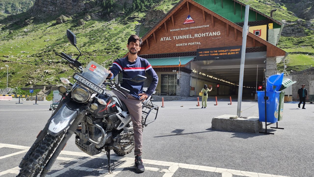 Visiting Atal Tunnel for the first time || Kullu manali to Atal tunnel ...