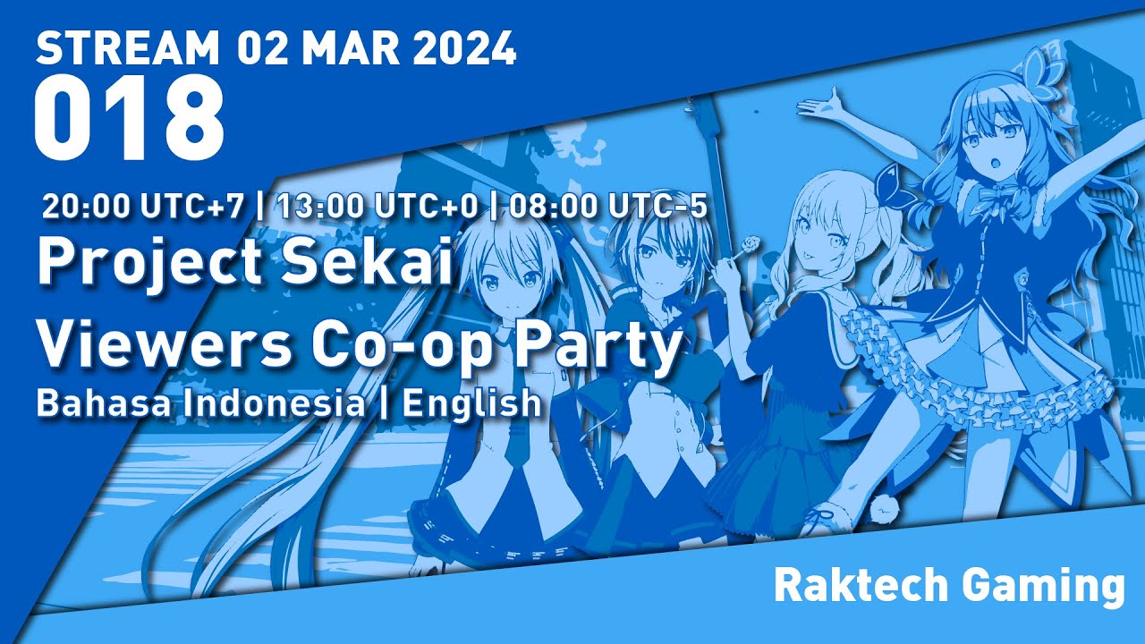 [ID/EN] ProSeka Co-op Party | Malam Minggu Main Project Sekai - YouTube