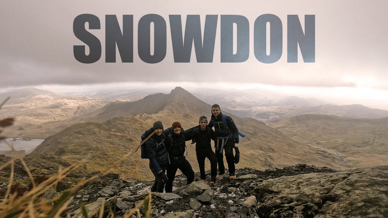 Climbing Watkin Path up Snowdon in Winter | GoPro - YouTube