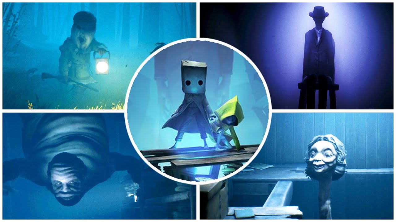 Little Nightmares 2 - All Boss Fights, All Endings, & Credits (Nintendo ...