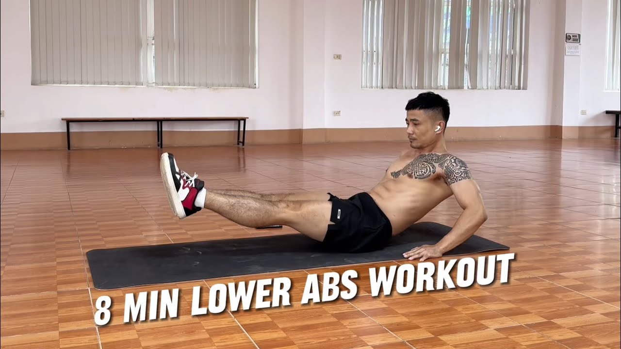 8 Min Ab Workout For Visible Abs | Lower Abs / Oblique / Core Workout ...