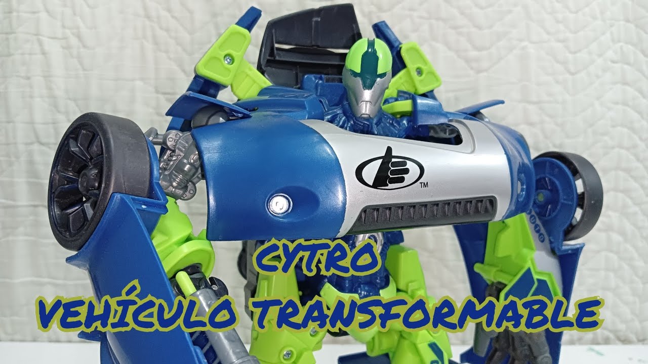 Max Steel - Cytro Vehículo Transformable Review (Mejorado) - YouTube