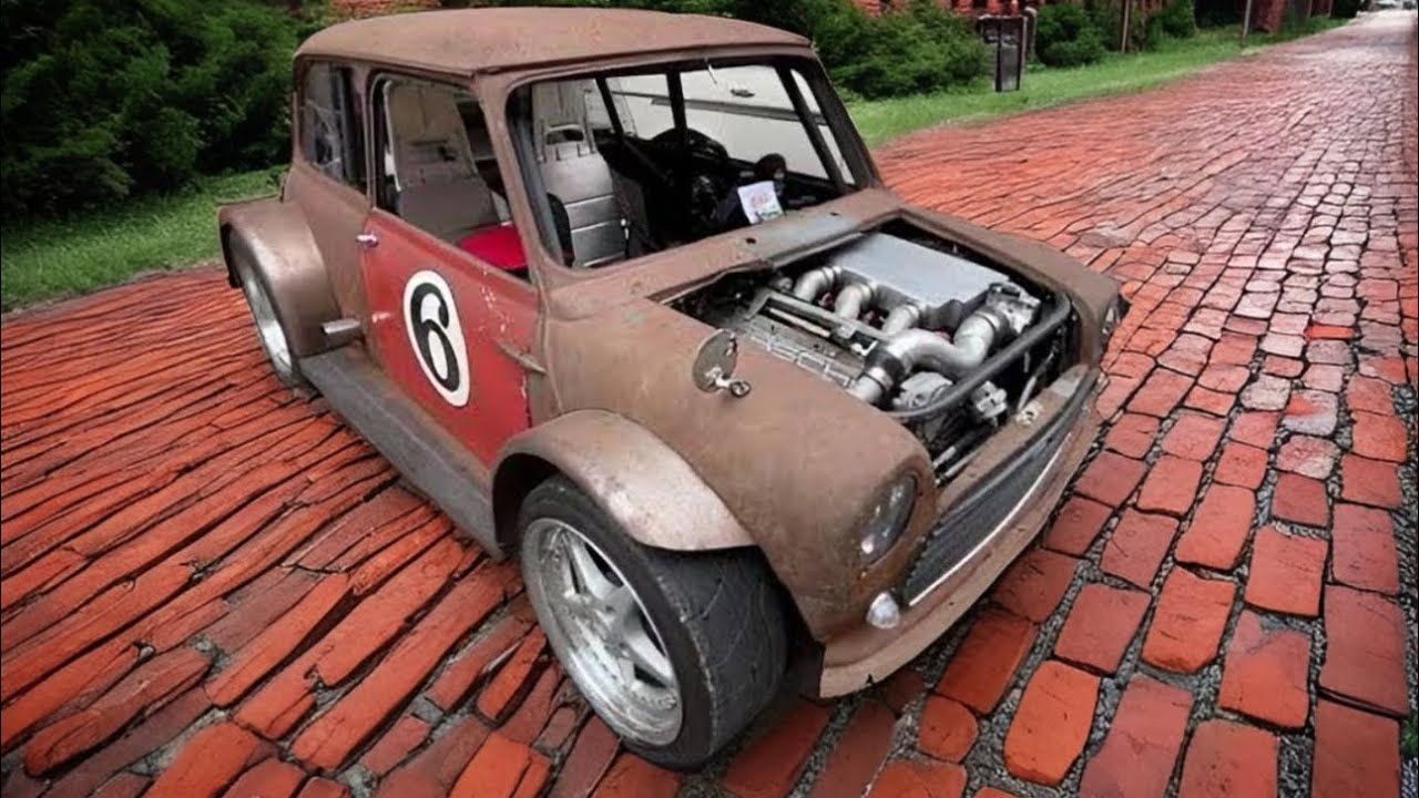 Custom Mini Copper Turbo Porsche Engine - YouTube