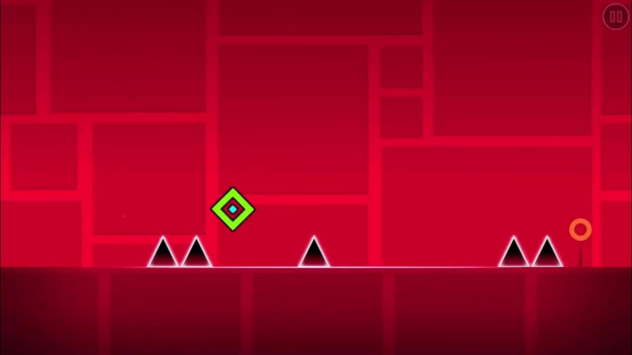 Géométrie dash lvl 4 (its meduim for me) - YouTube