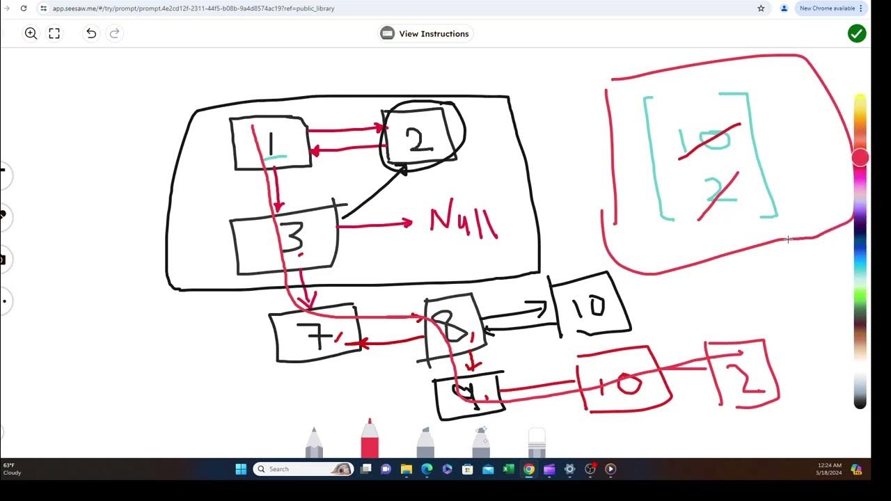 7 - Flatten a Multilevel Doubly Linked List - Arabic - YouTube