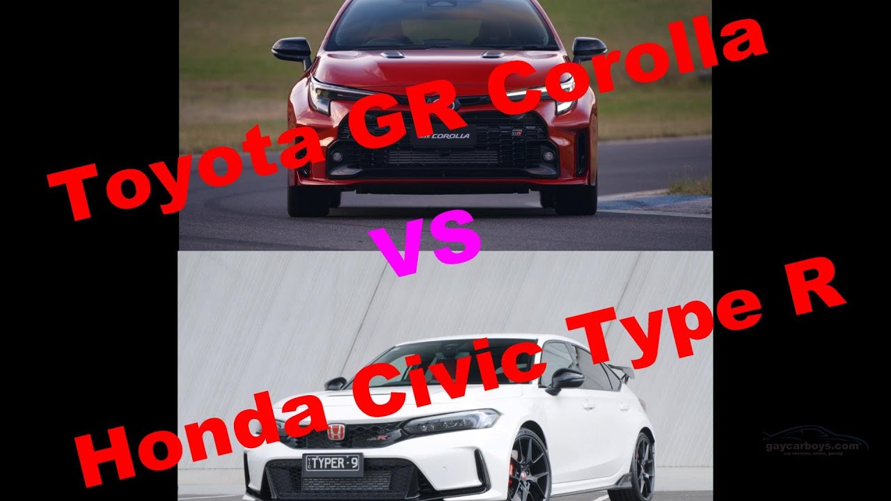 2023 Honda Civic Type R Review VS Toyota GR Corolla The Surprising ...